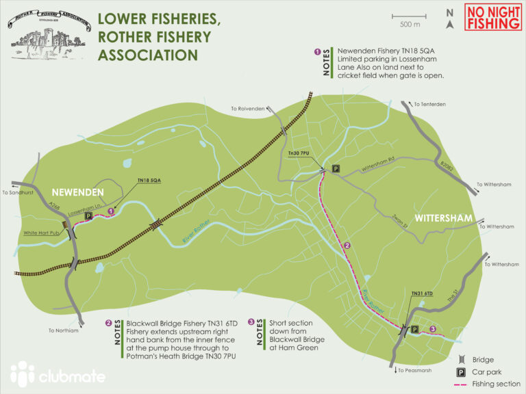 Venue Maps - Rother Fishery Association